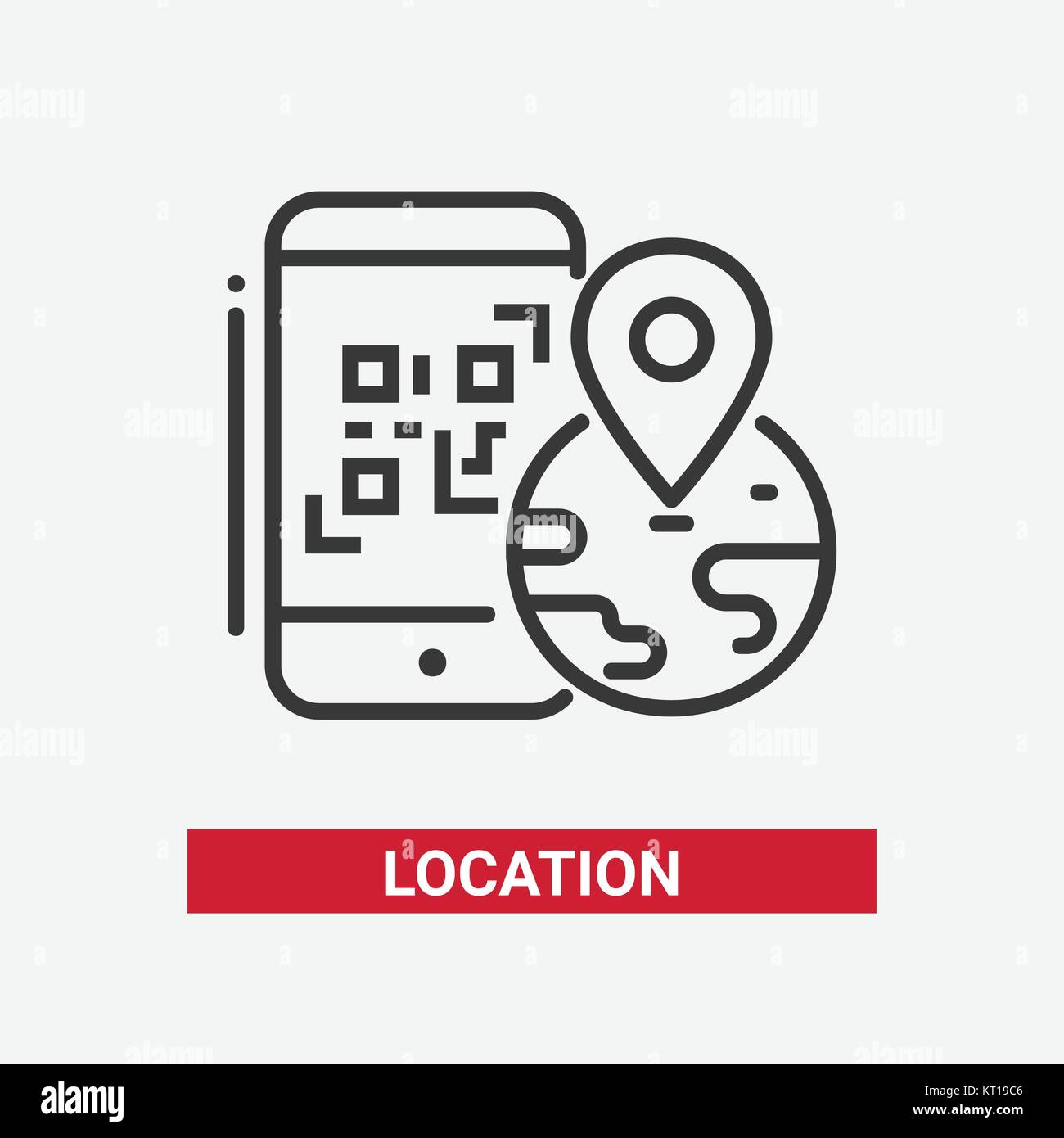 Qr map Stock-Vektorgrafiken kaufen - Alamy