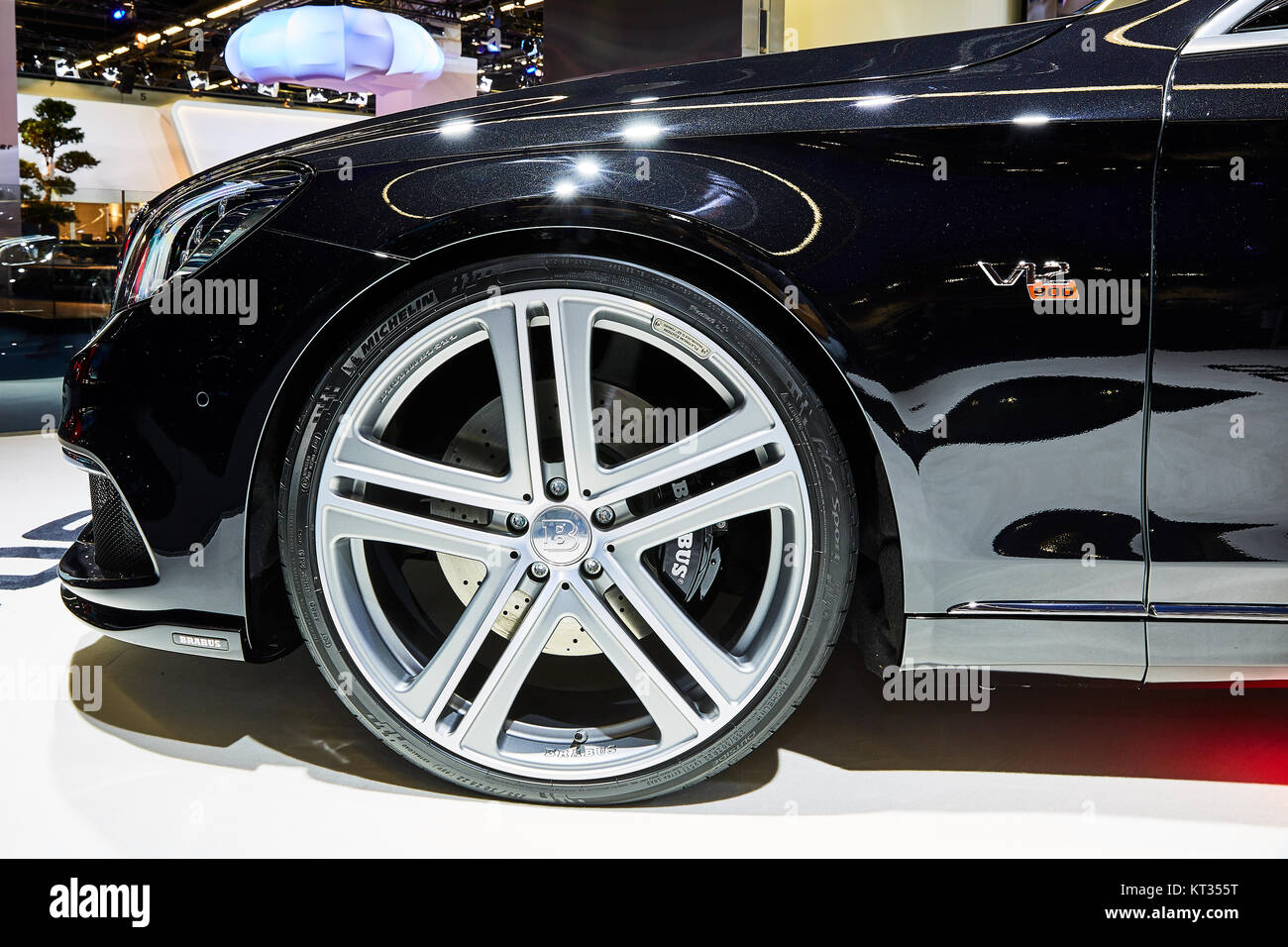 Frankfurt, Deutschland - 12. September 2017: 2017 Mercedes-Maybach 900 ...