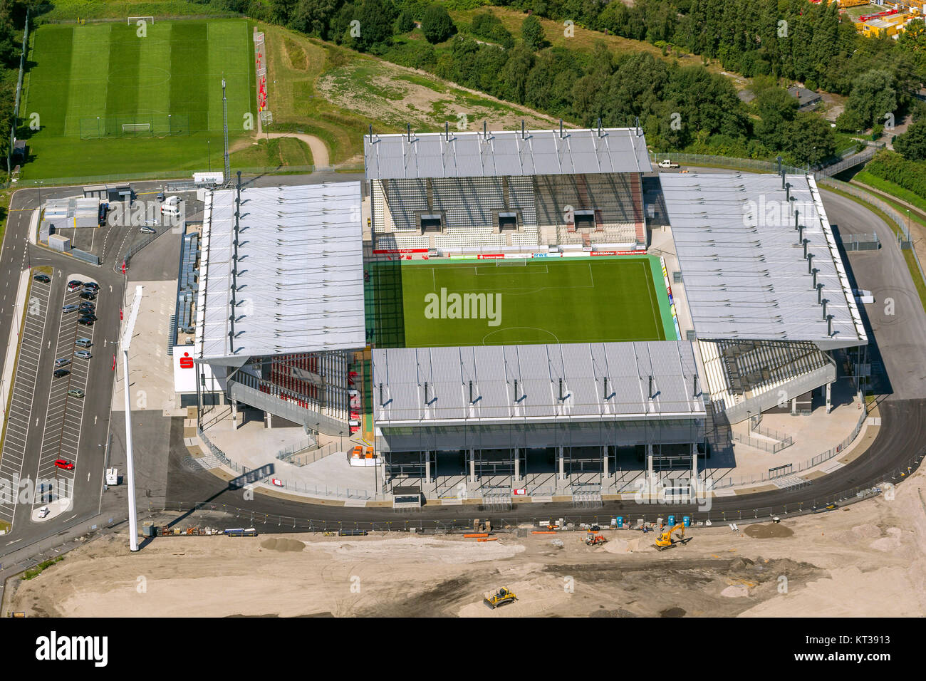 Rot-Weiss-Essen Stadion auf dem Port Road, Essen, Ruhr, Nordrhein ...