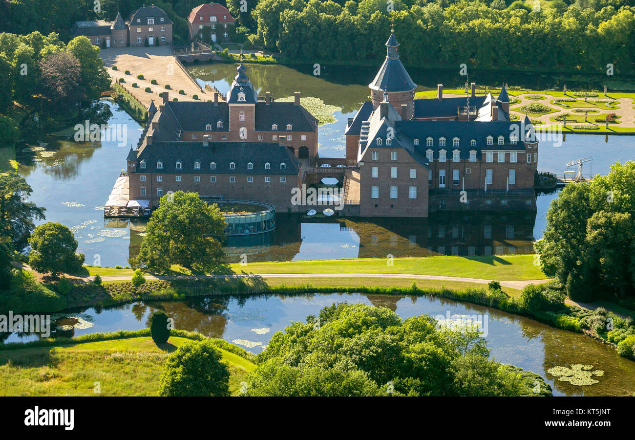 Aerial View Of Isselburg Stockfotos und -bilder Kaufen - Alamy