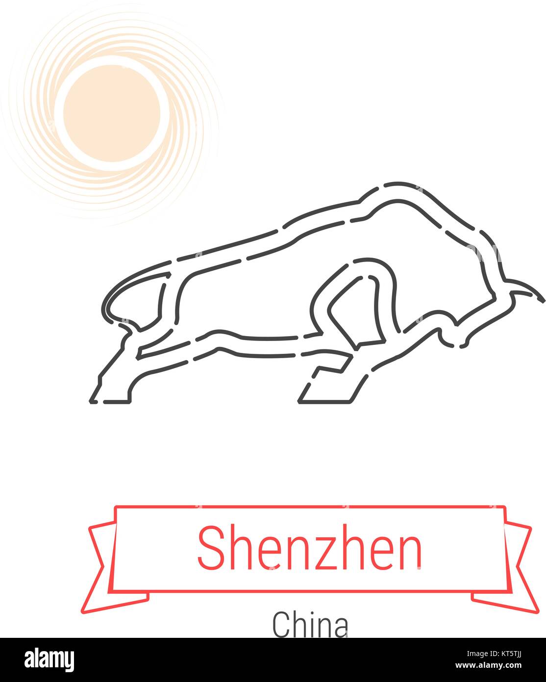 Stadt shenzhen Stock-Vektorgrafiken kaufen - Alamy