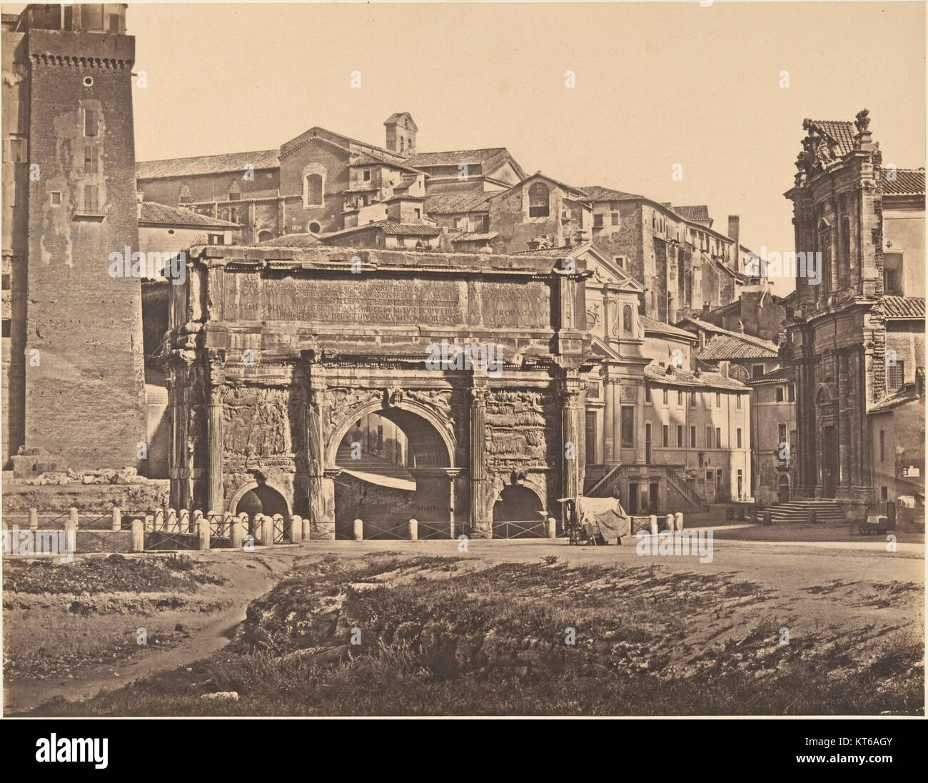 Der Arco di Settimio Severo oder Septimius Severus-Bogen ist ein ...