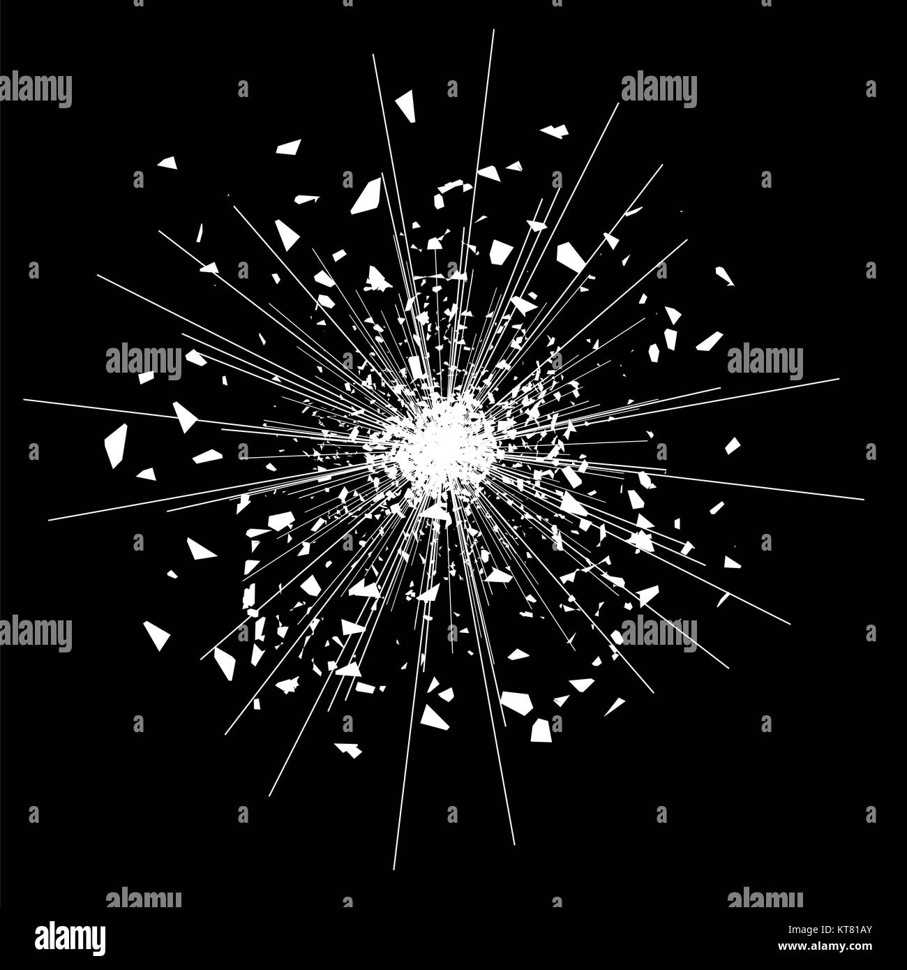 Flash, Cartoon Explosion explodieren Stockfotografie - Alamy