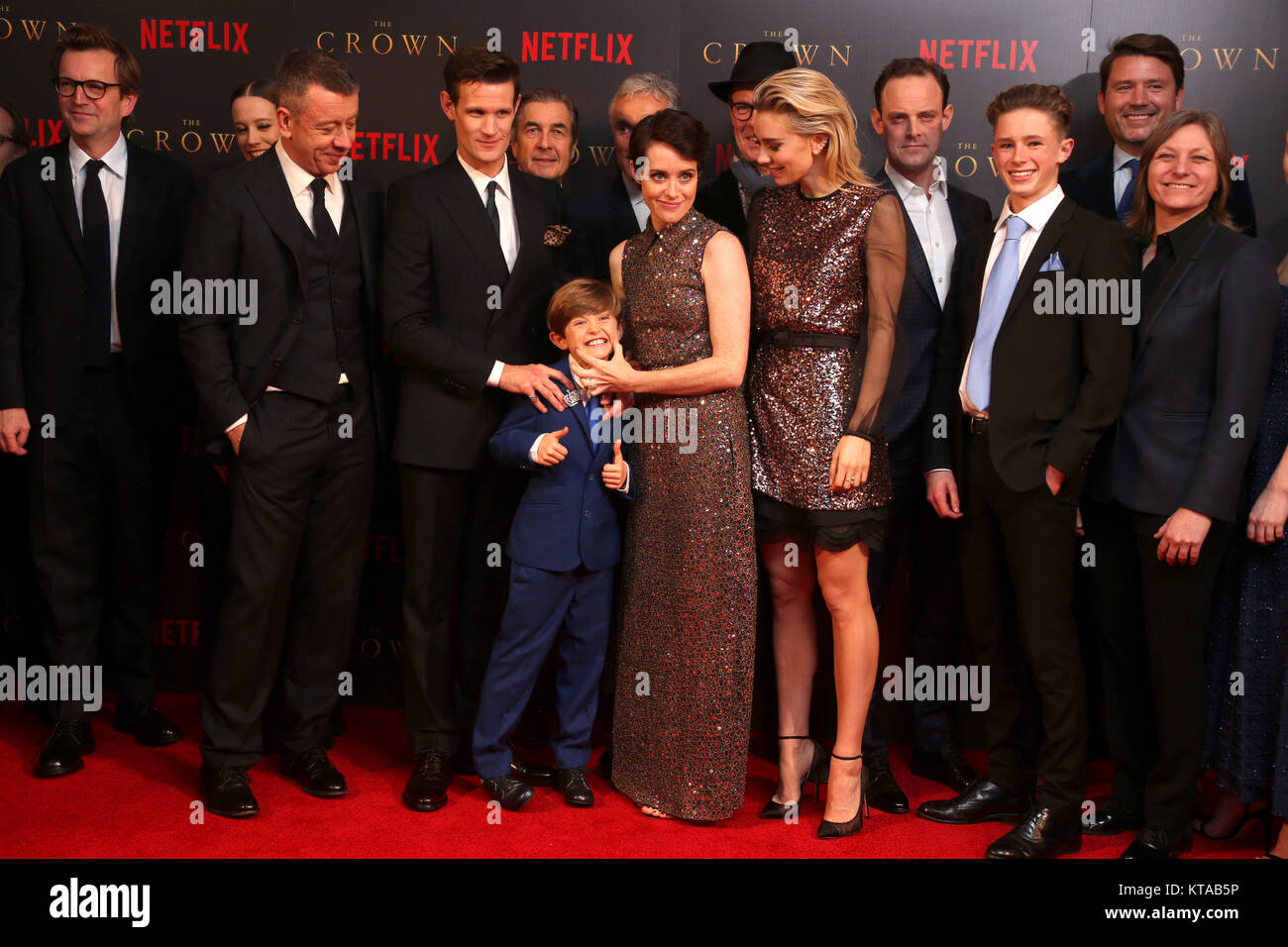 "Die Krone" Saison 2 - Weltpremiere - Ankunft mit: Claire Foy, Matt ...