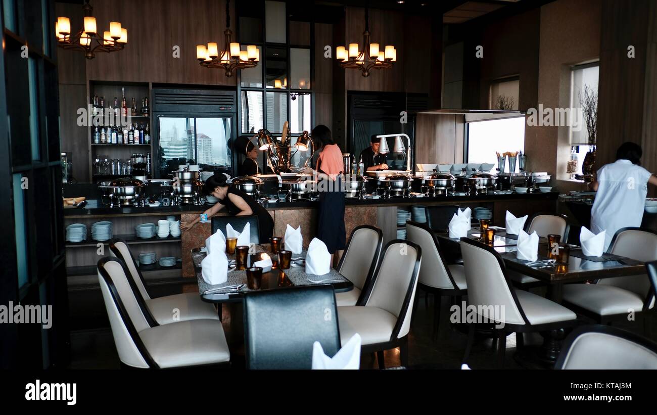Der Kontinent Hotel Medinii italienisches Buffet Restaurant ...