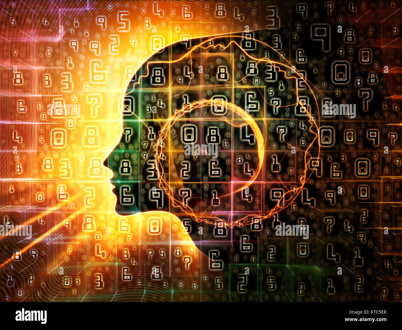Computing digitale Welt Stockfotografie - Alamy