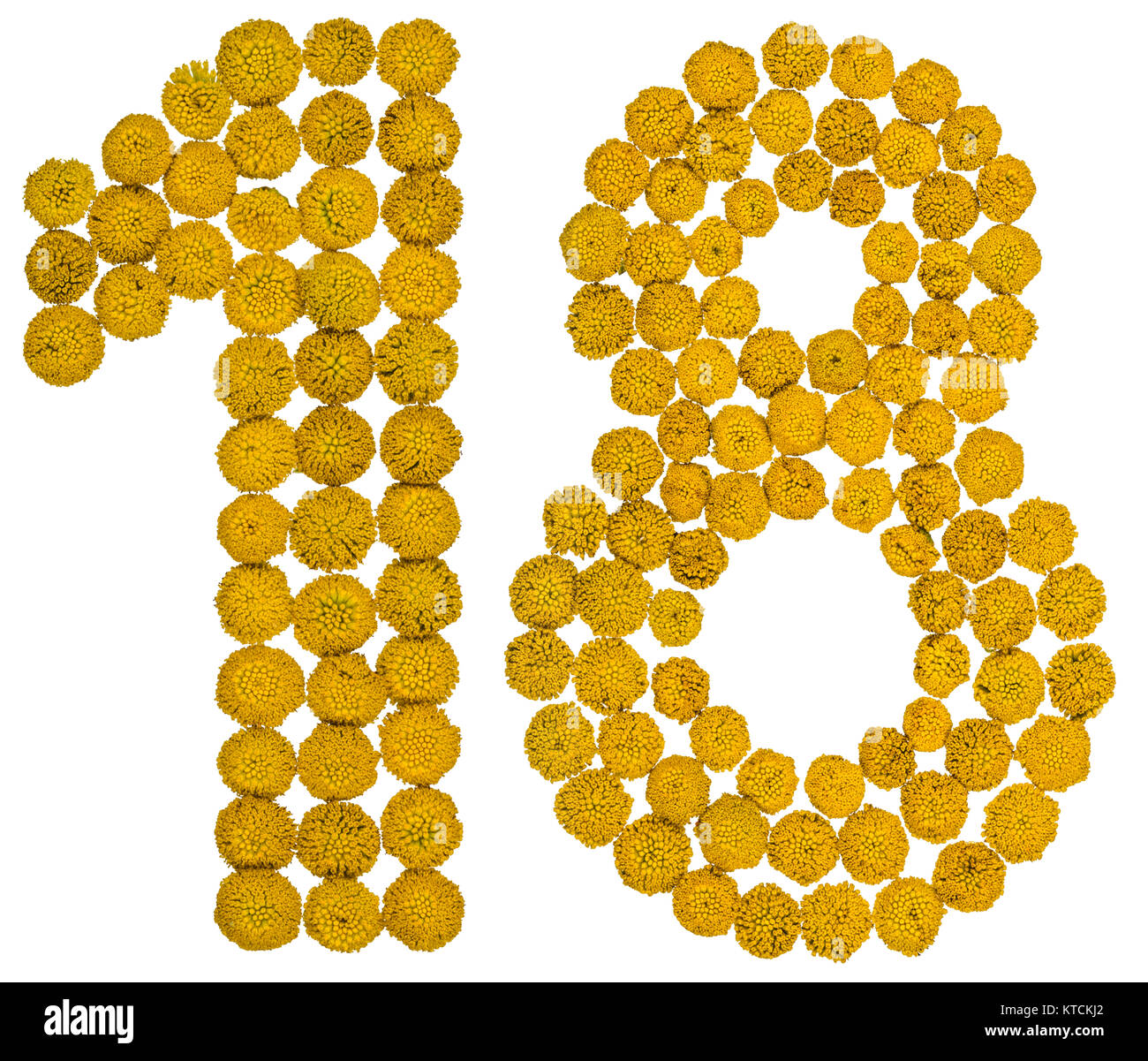 Happy birthday number 18 greeting -Fotos und -Bildmaterial in hoher ...