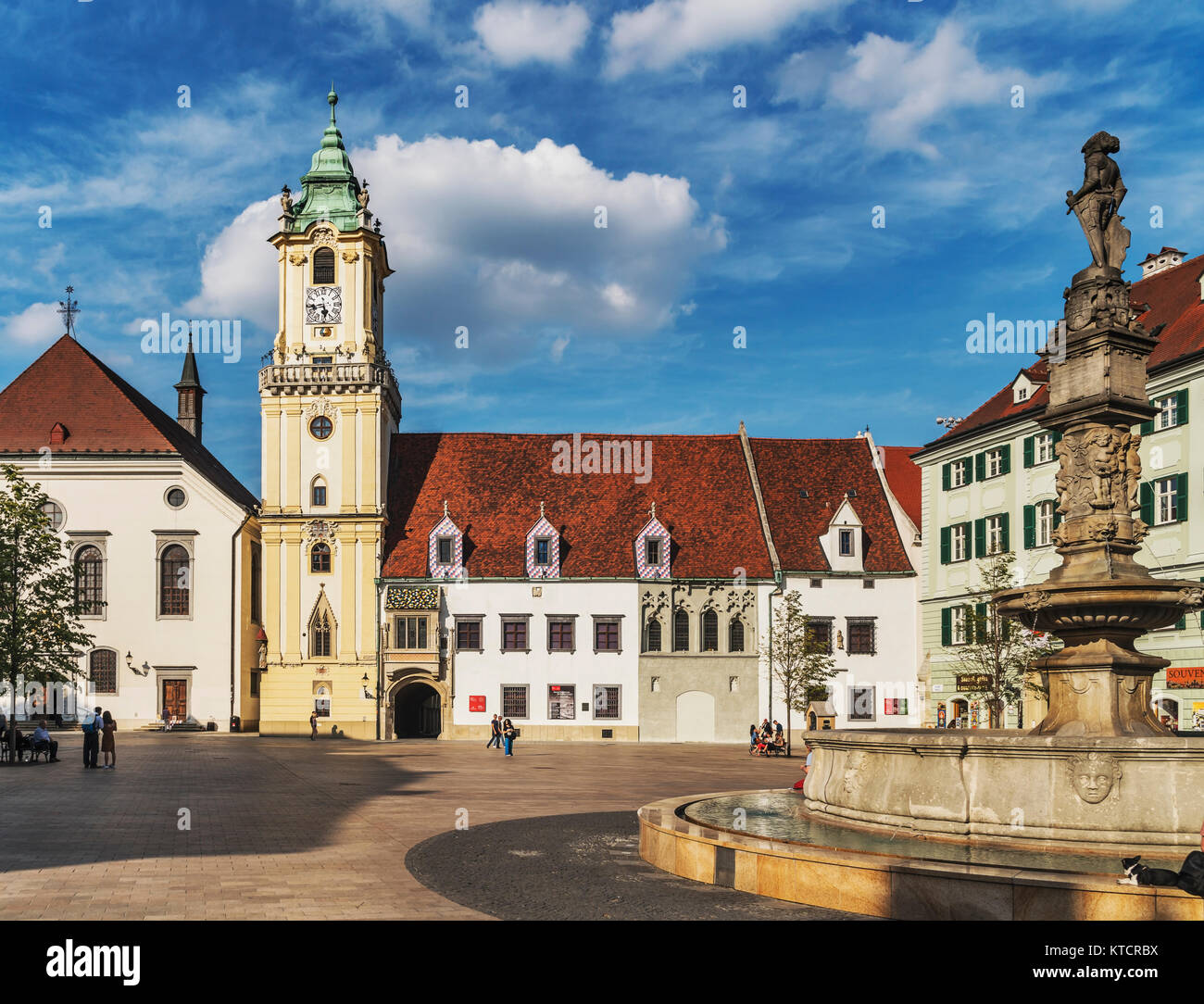 Bratislava Altes Rathaus Stockfotos und -bilder Kaufen - Alamy