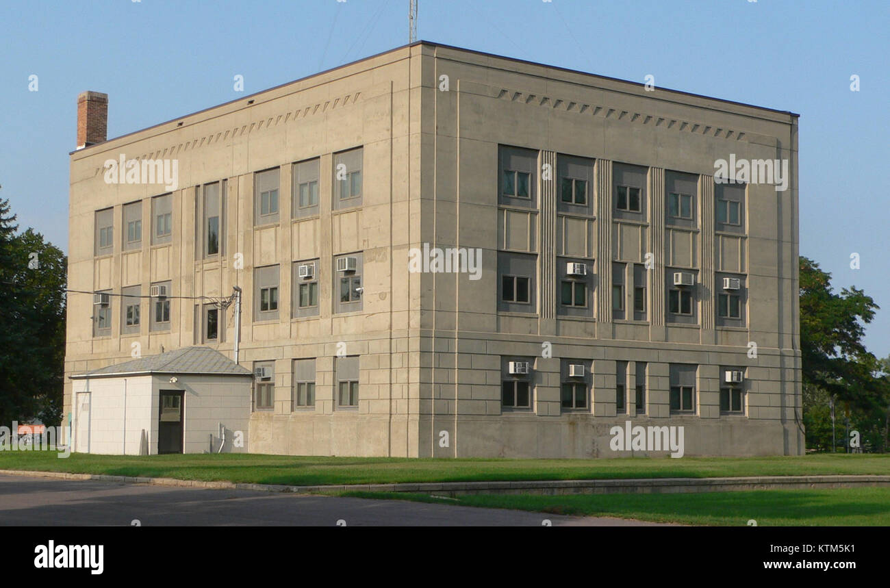 Das Aurora County Courthouse in South Dakota ist ein wichtiges Gebäude ...