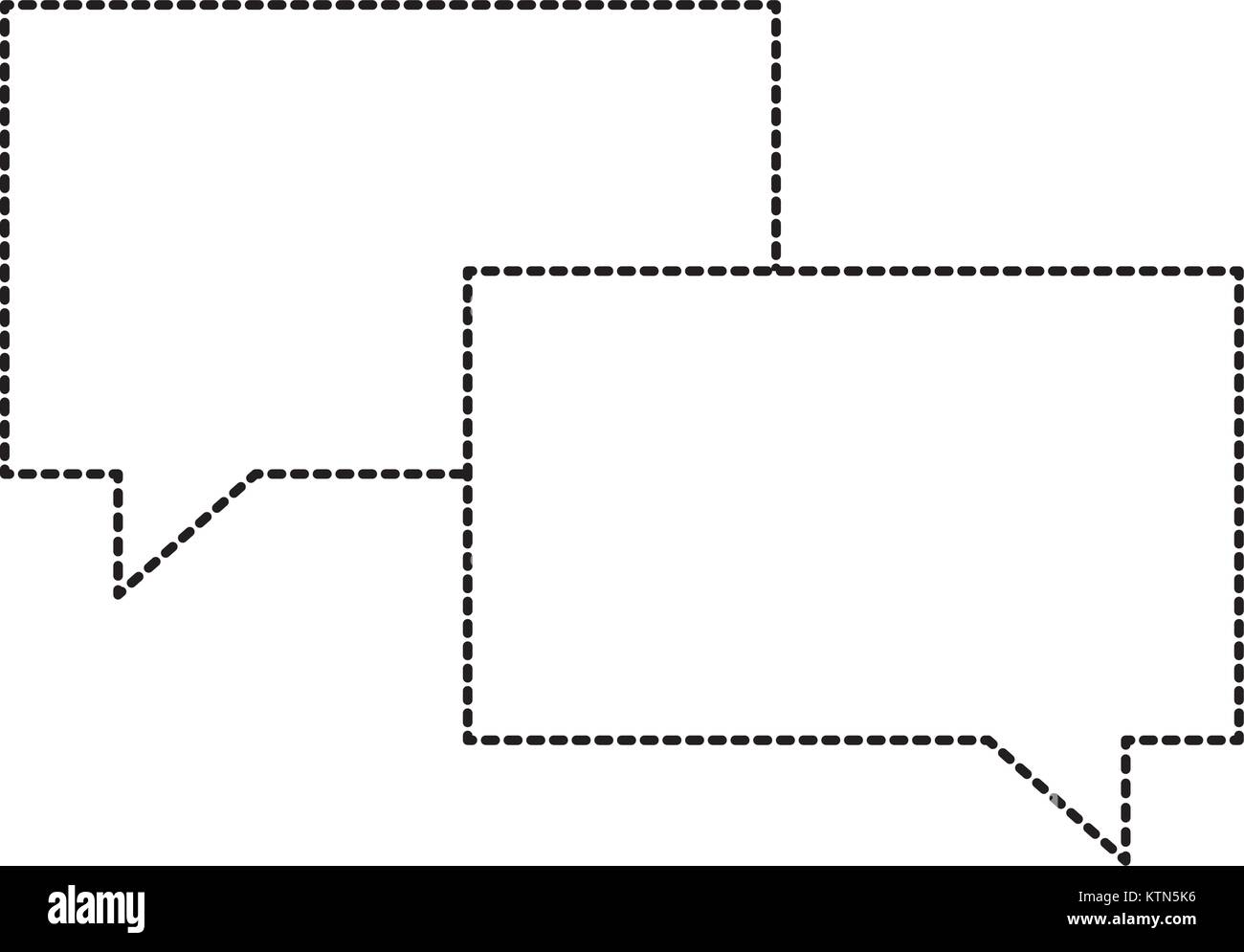 Dialogfeld bild Stock-Vektorgrafiken kaufen - Alamy