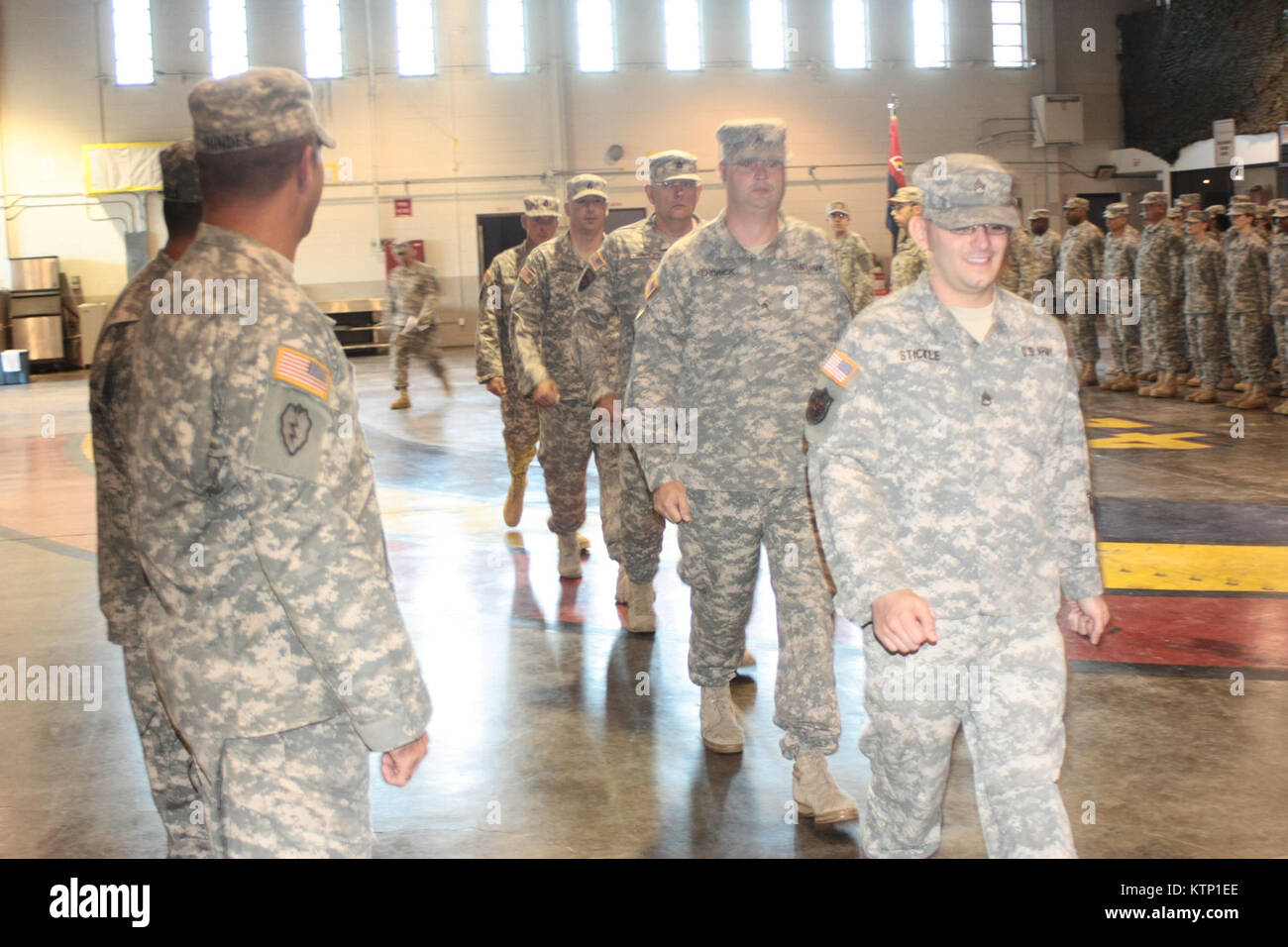 U.S. Army National Guard Personal täglichen Pflichten und Leben. Arbeit ...