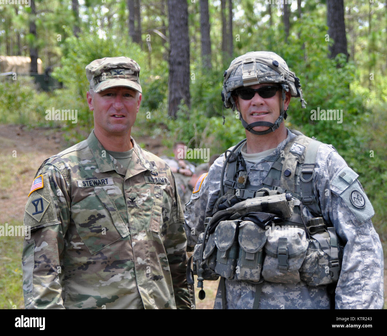 Massachusetts Army National Guard Oberst Thomas Stewart, die ...