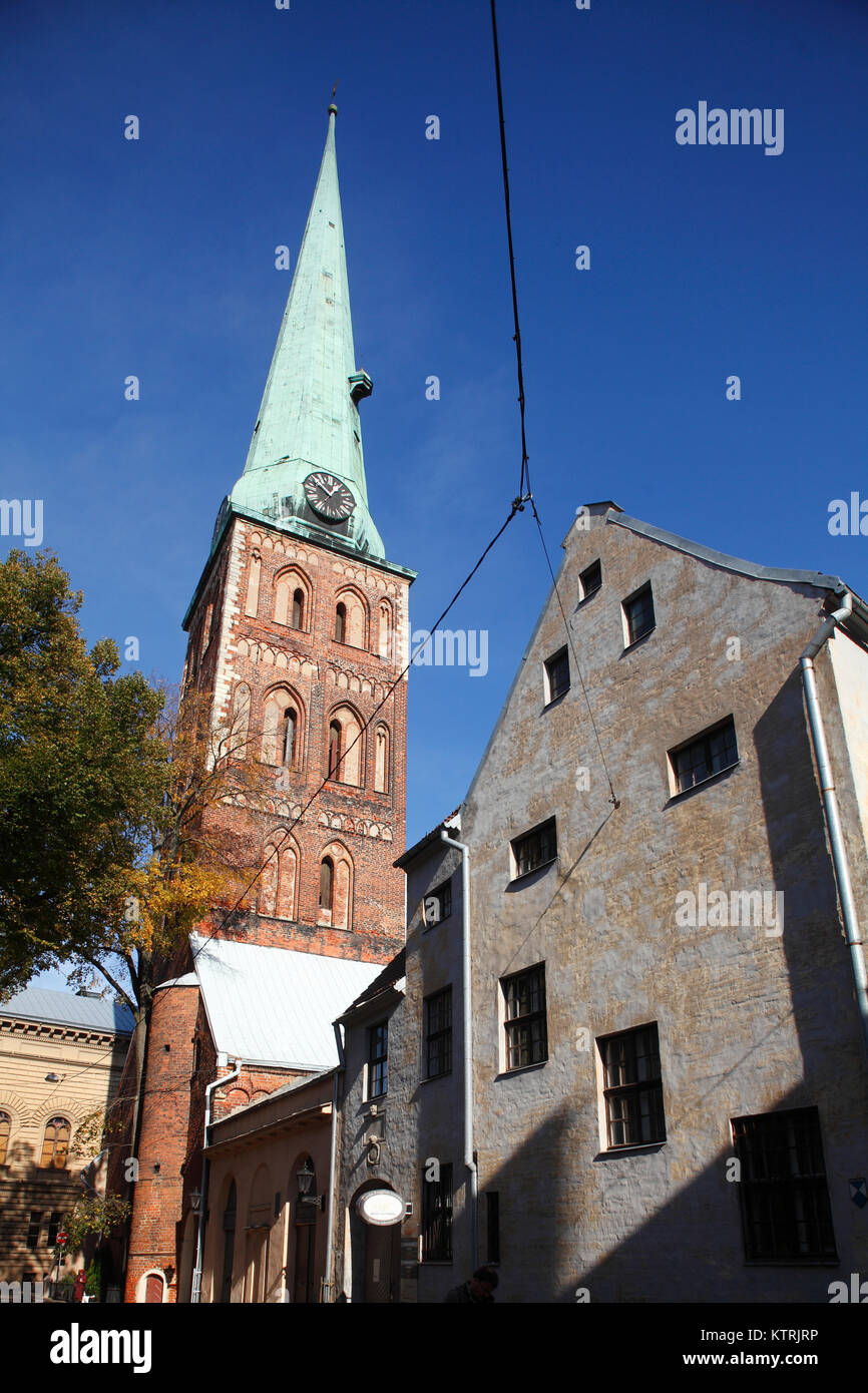 Jakobs Kathedrale, Riga, Lettland, Litauen, Baltikum, Europa I Jakobs ...