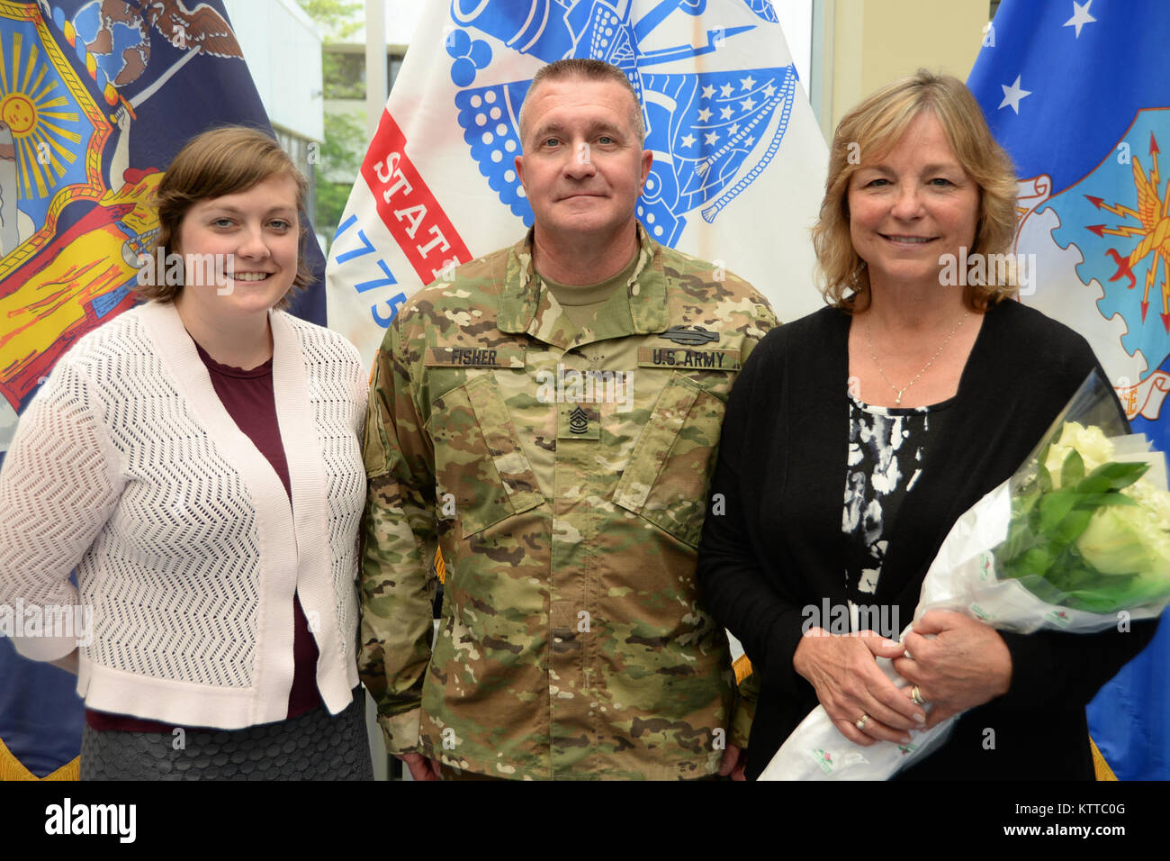 New York Army National Guard Soldat, Master Sgt. Joseph Fischer, die ...