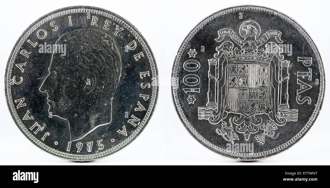 Spannende Alte Spanische Münze Bilder