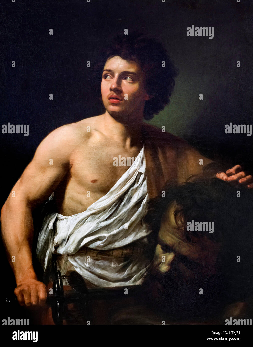 David Mit Dem Kopf Des Goliath Stockfotos und -bilder Kaufen - Alamy