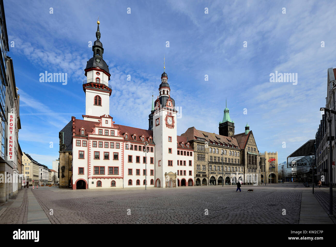 Altes und neues rathaus Stockfotos und -bilder Kaufen - Alamy