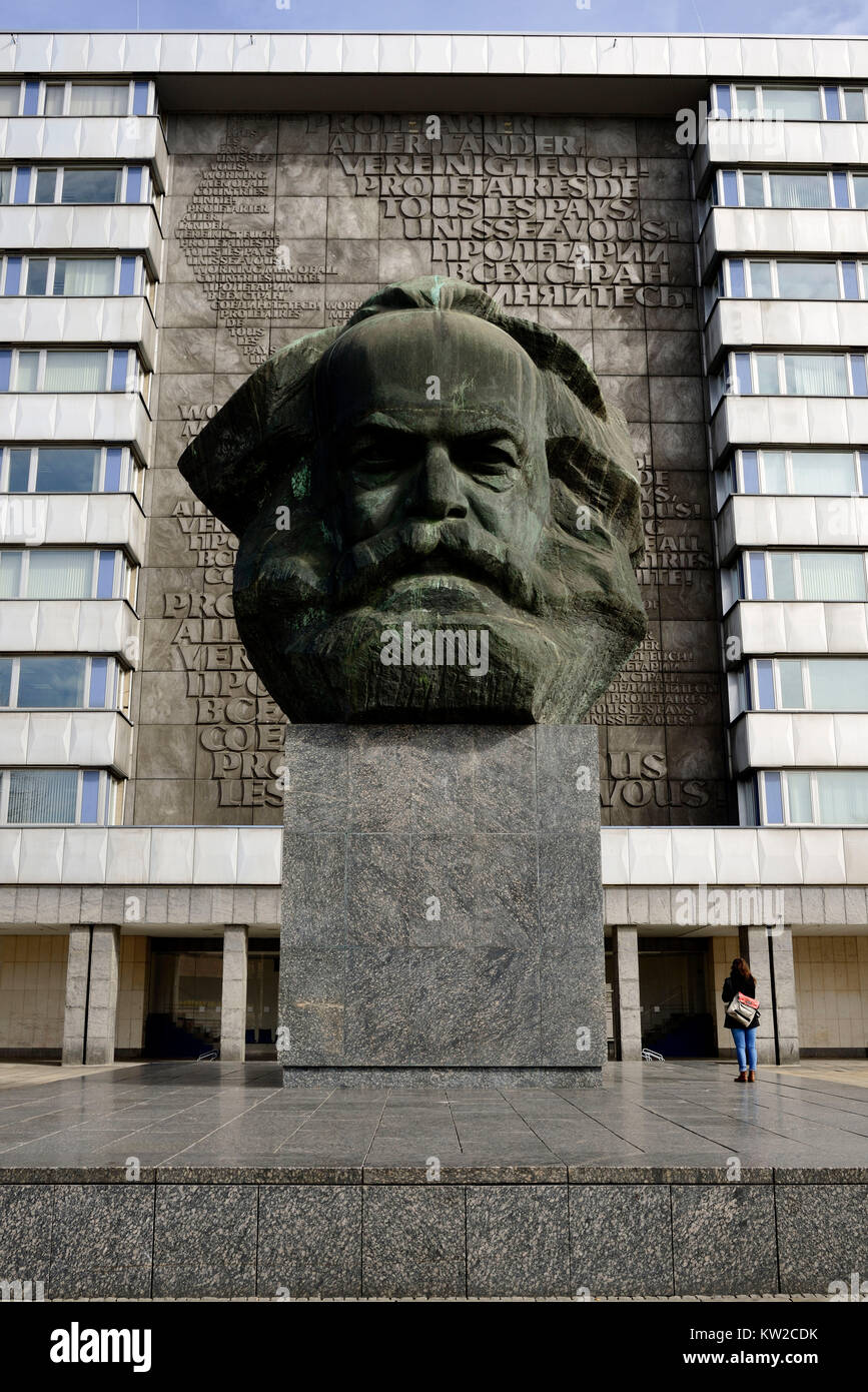 Chemnitz [karl marx monument] -Fotos und -Bildmaterial in hoher ...