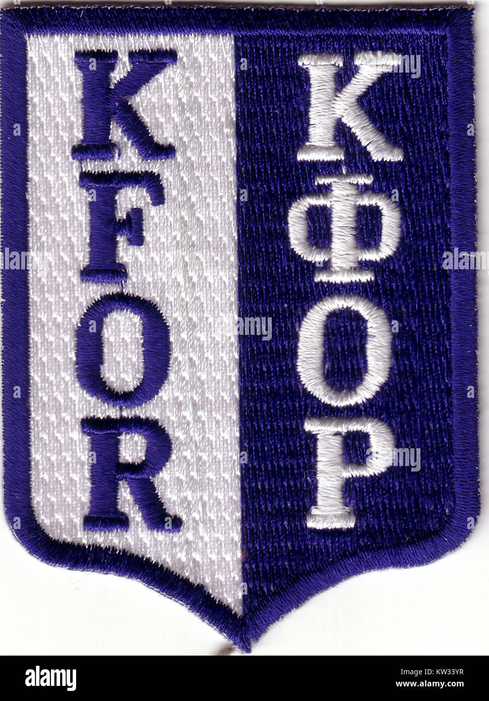 Kfor logo -Fotos und -Bildmaterial in hoher Auflösung – Alamy