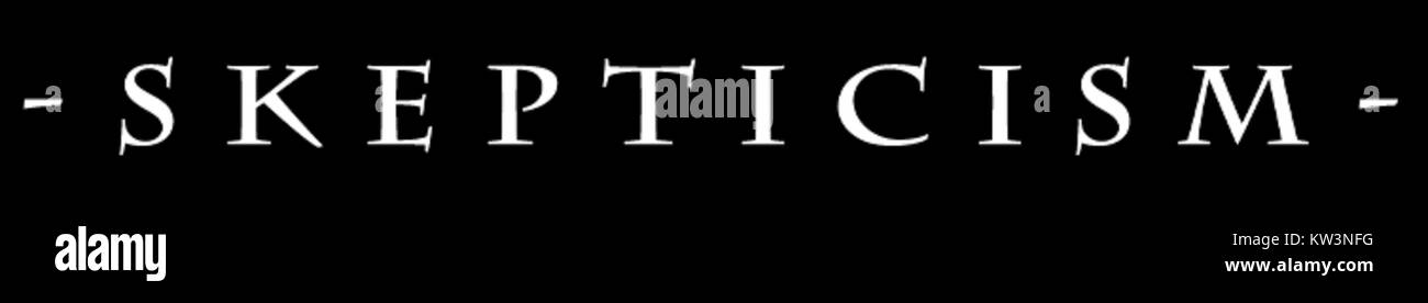 Skeptizismus skepsis -Fotos und -Bildmaterial in hoher Auflösung – Alamy