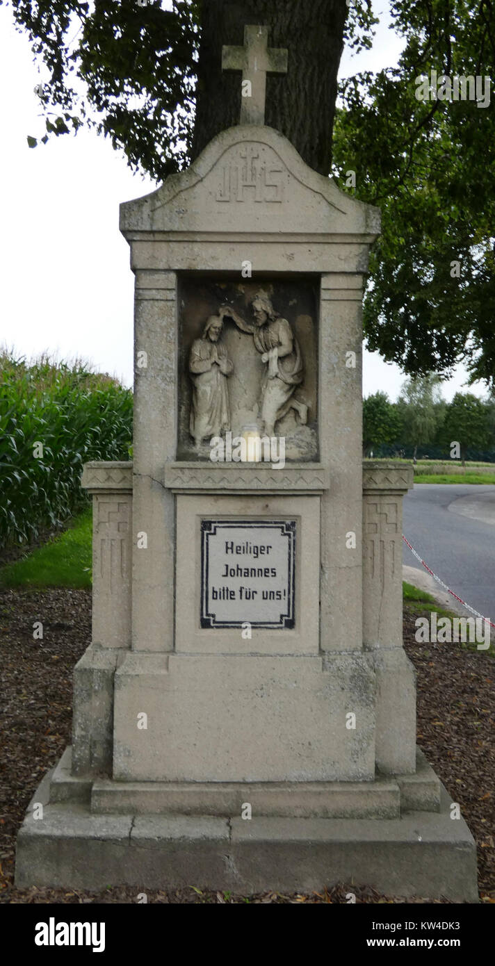 Der Bildstock Taufe Christi von Ahaus ist ein traditioneller Wegesrand ...