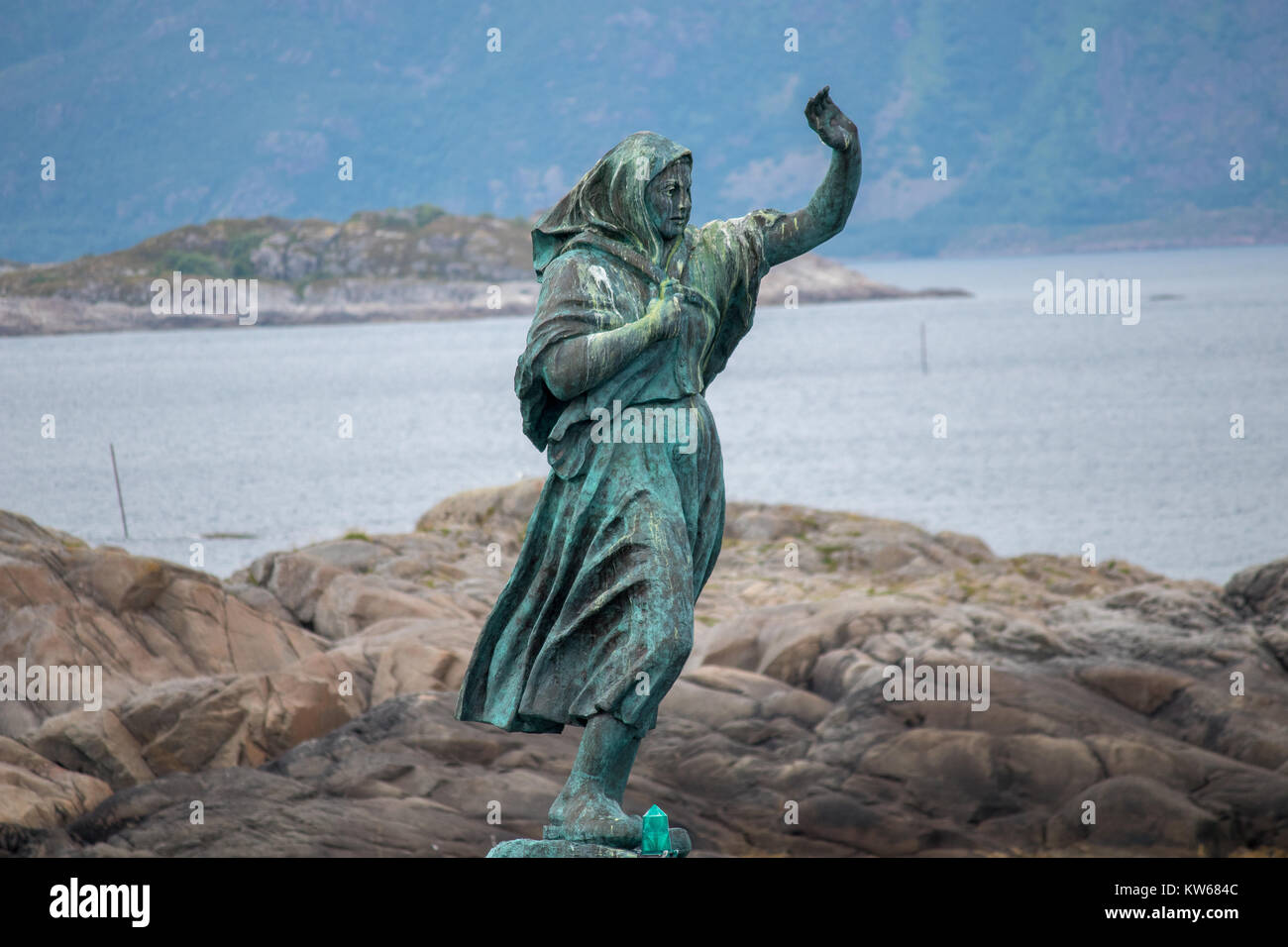 Statue Fisherman Wife Stockfotos und -bilder Kaufen - Alamy