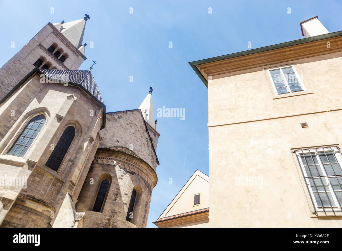 Basilica St George Prague Castle Stockfotos und -bilder Kaufen - Alamy