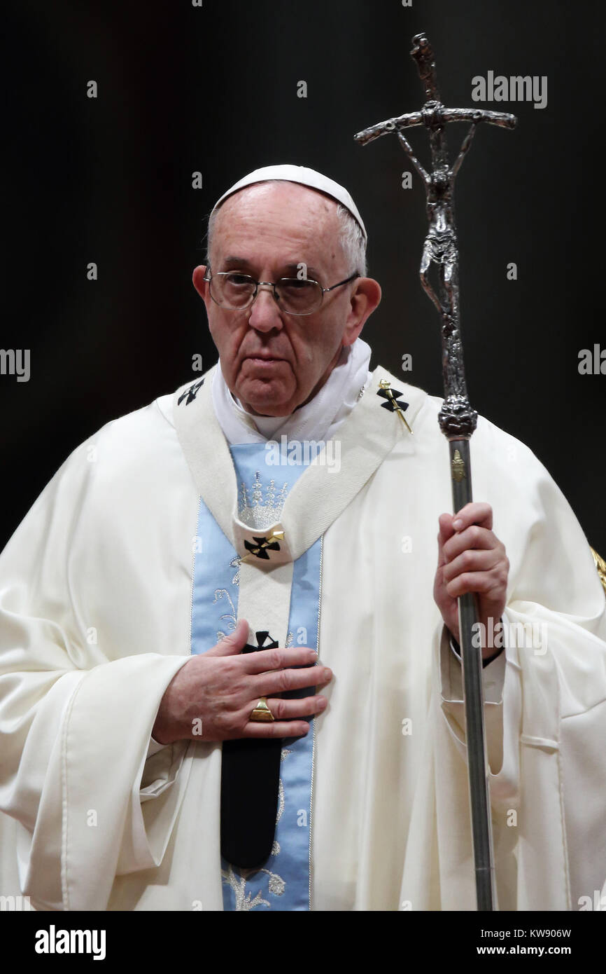 Vatikan, Vatikan. 1 Jan, 2018. Der Staat der Vatikanstadt (Heiliger ...