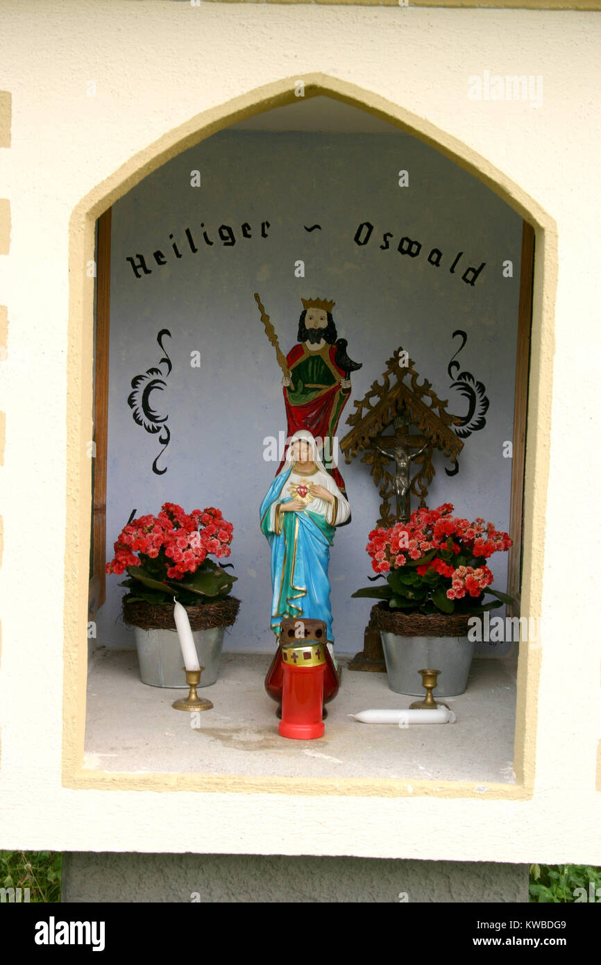 Katholische Altar, auf den Straßen von Sankt Stefan im Lavanttal ...