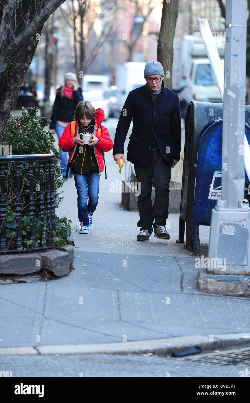 NEW YORK, NY - 13. Januar: Matthew Broderick, Sarah Jessica Parker ...