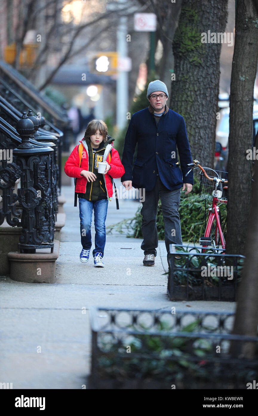 NEW YORK, NY - 13. Januar: Matthew Broderick, Sarah Jessica Parker ...