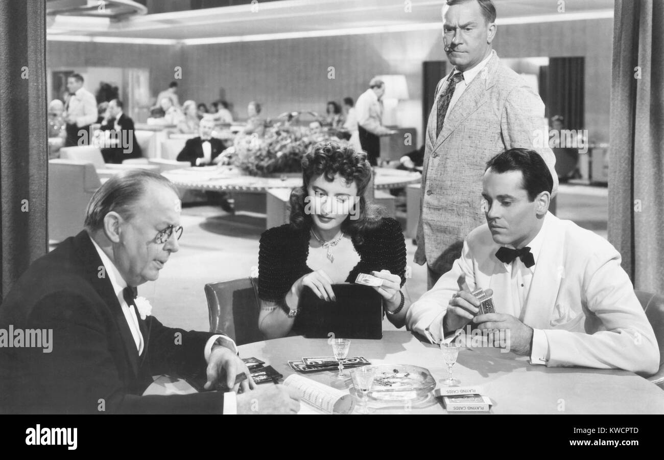Die Frau Eva, von links: Charles Coburn, Barbara Stanwyck, William ...