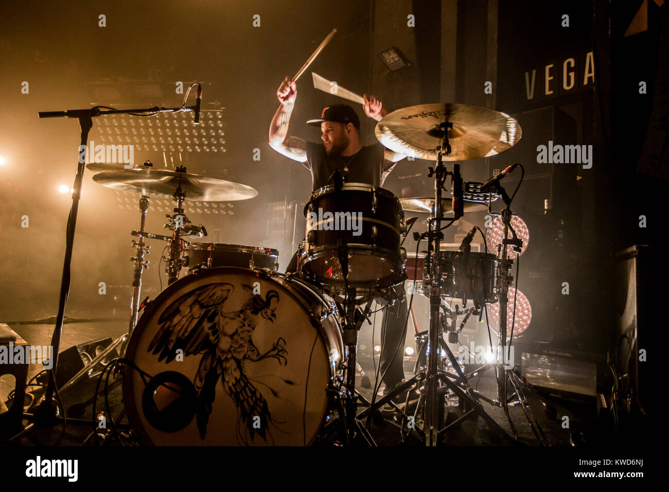 Die britische Rock duo Royal Blut besteht aus Sänger und Bassist Mike ...