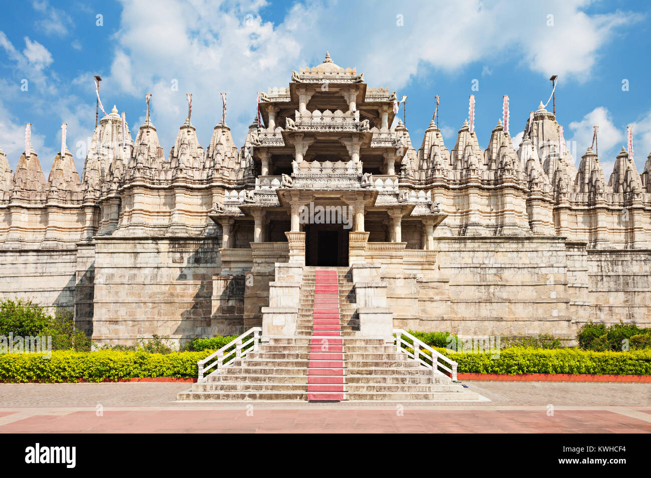 Ranakpur Jain Temple Udaipur Rajasthan Stockfotos und -bilder Kaufen ...