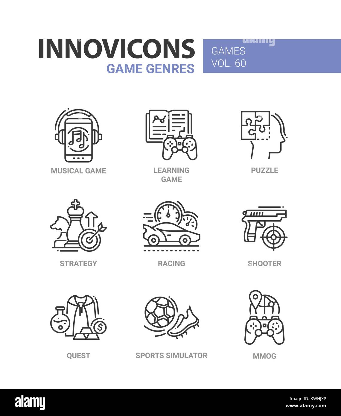 Modernes genre Stock-Vektorgrafiken kaufen - Alamy