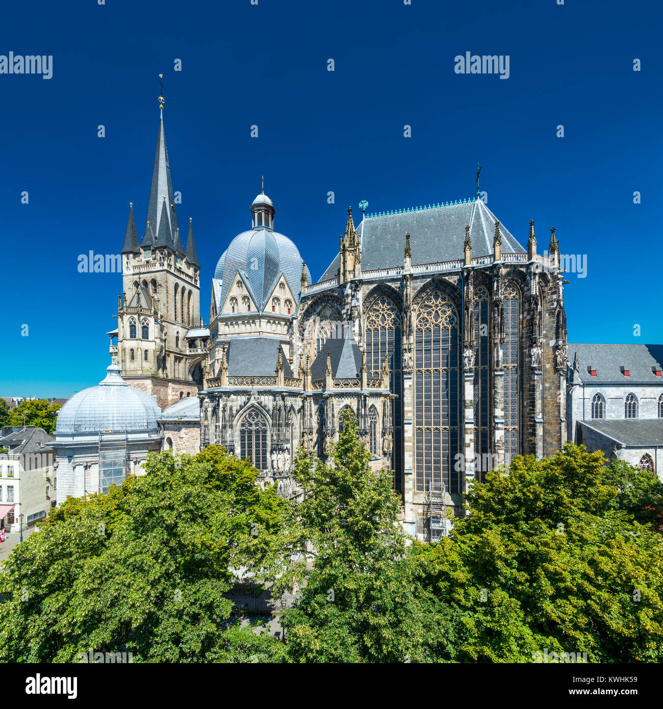 Aachener Dom Stockfotos und -bilder Kaufen - Alamy