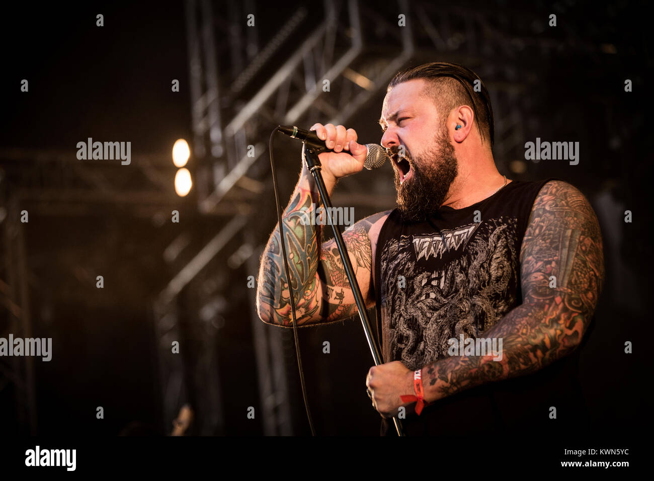 Die amerikanische crust Punk Band alle Schweine sterben müssen, führt ...