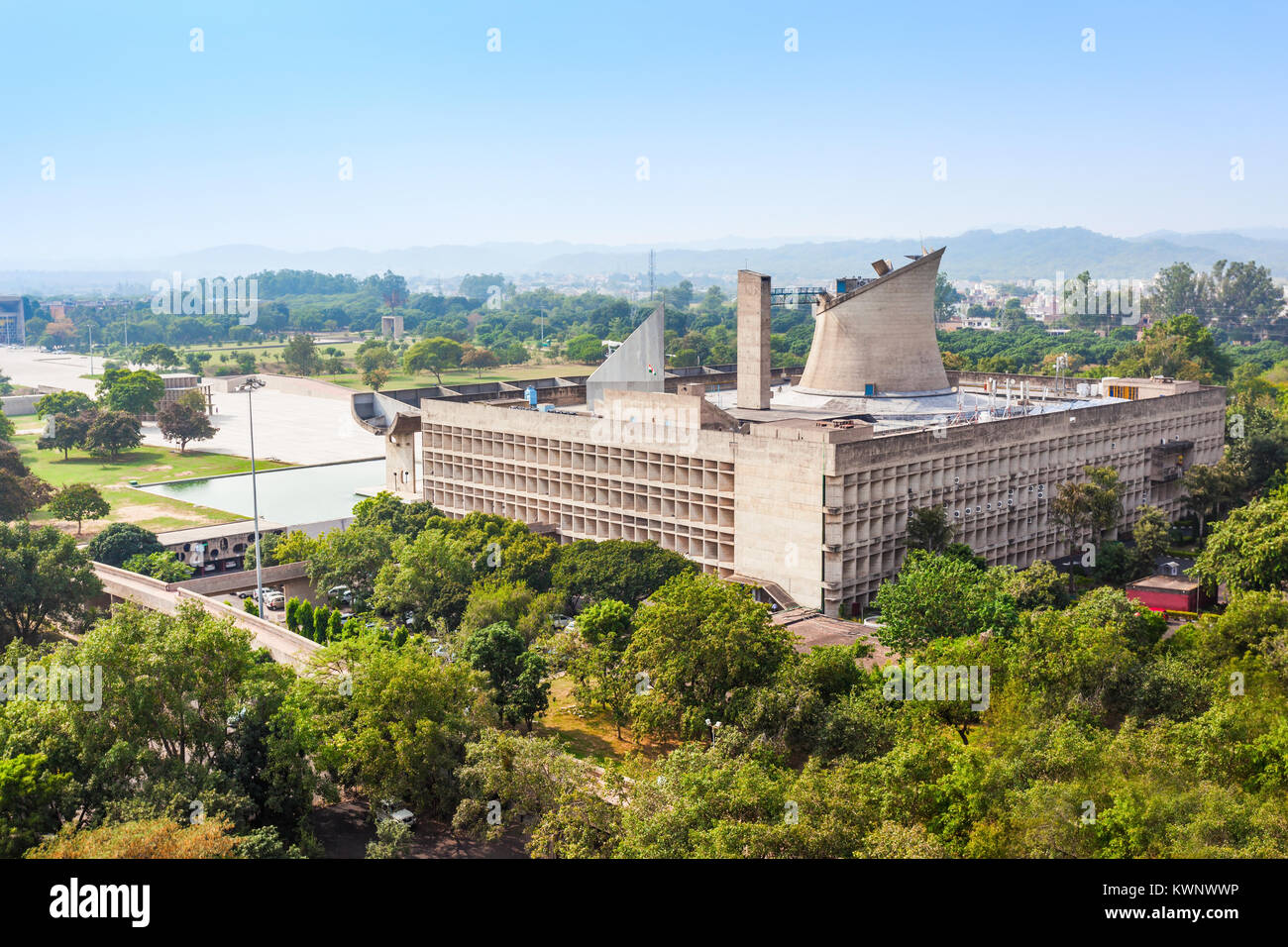 Capitol Complex Le Corbusier Chandigarh Stockfotos und -bilder Kaufen ...