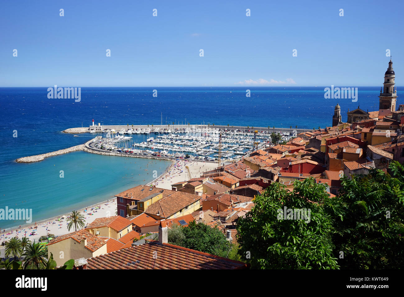 Strand bei menton Stockfotos und -bilder Kaufen - Alamy