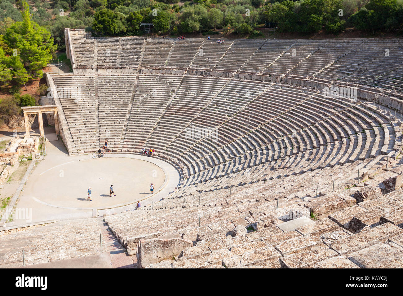 Die epidauros Antike Theater ist ein Theater in der Griechischen Stadt ...