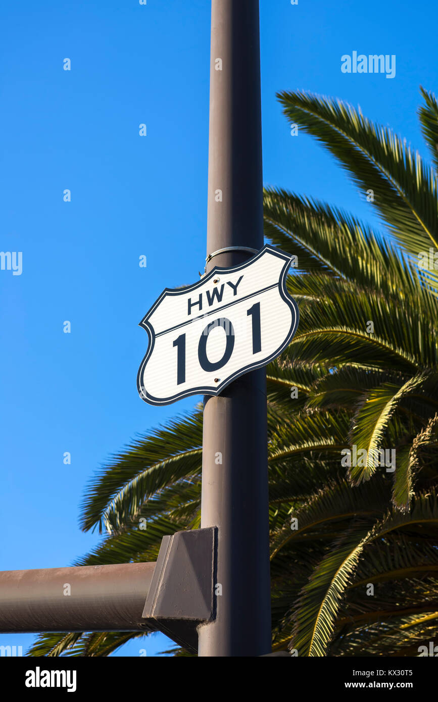 Sign california 101 -Fotos und -Bildmaterial in hoher Auflösung – Alamy