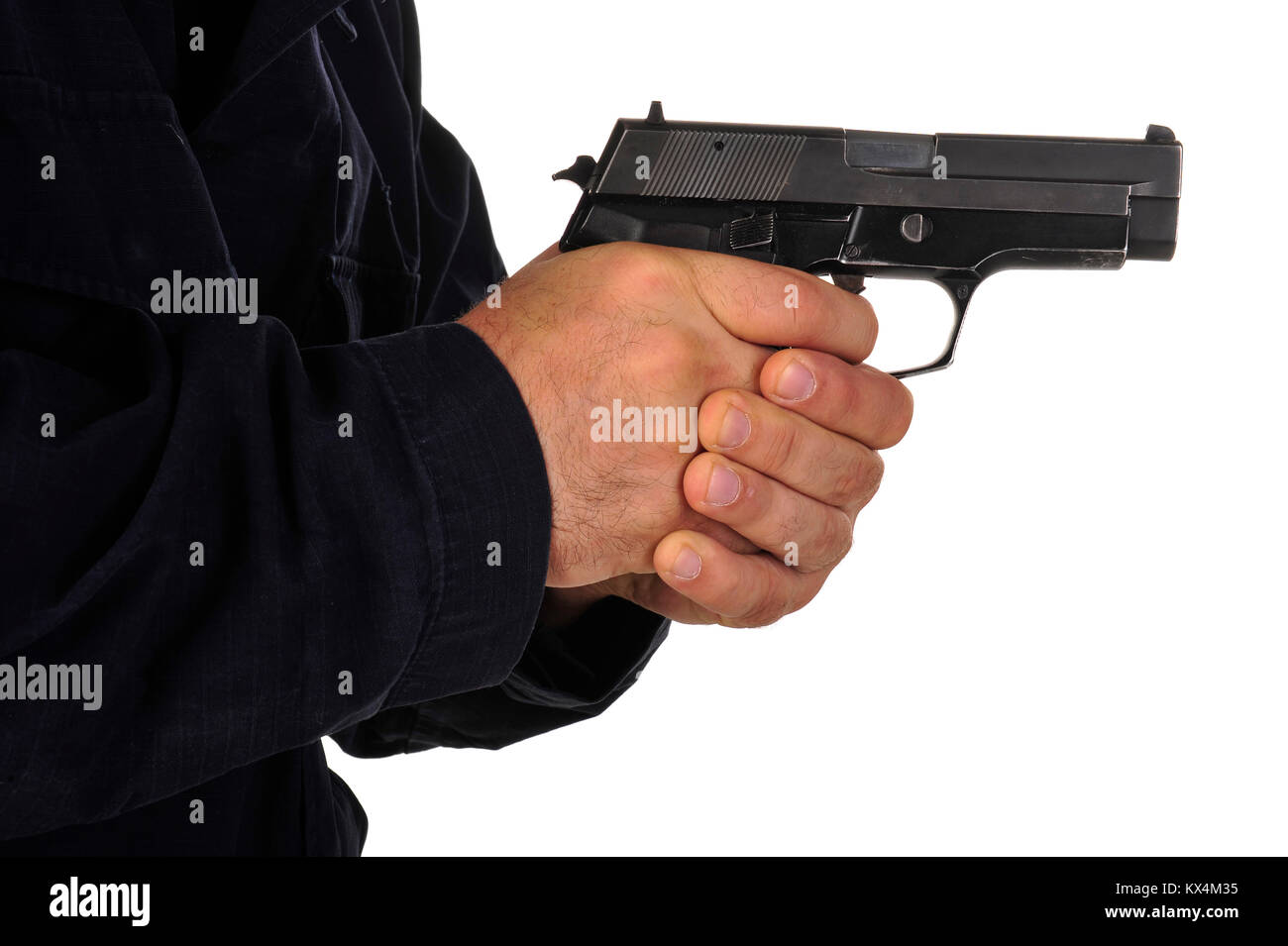 Schuss mit pistole -Fotos und -Bildmaterial in hoher Auflösung – Alamy