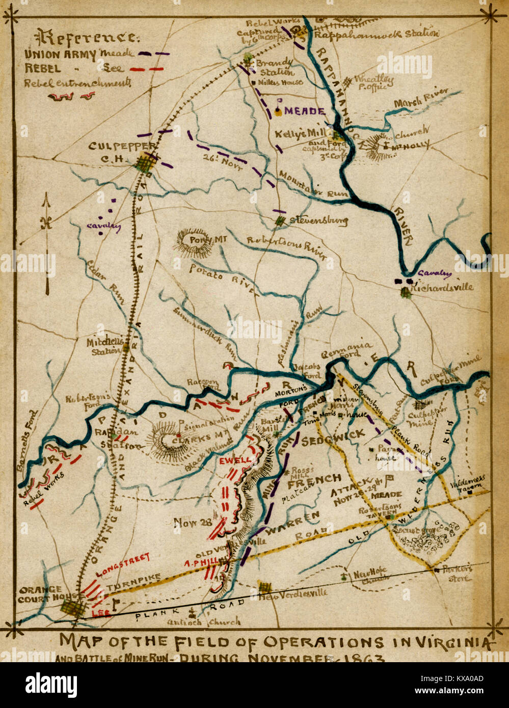 Karte der operationen -Fotos und -Bildmaterial in hoher Auflösung – Alamy