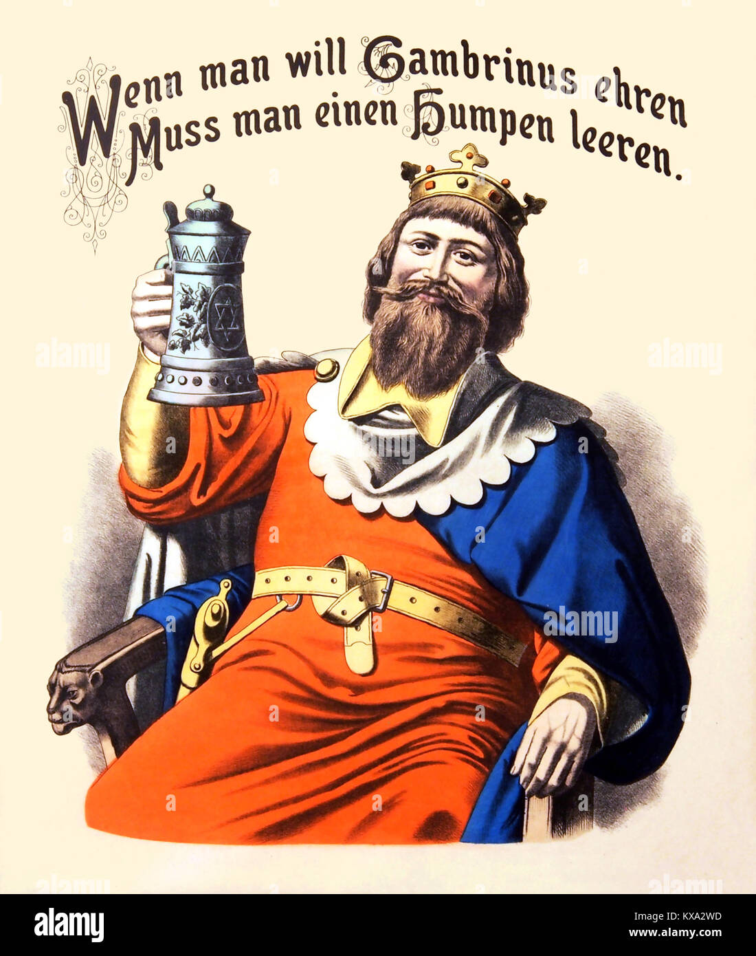 Gambrinus bier -Fotos und -Bildmaterial in hoher Auflösung – Alamy