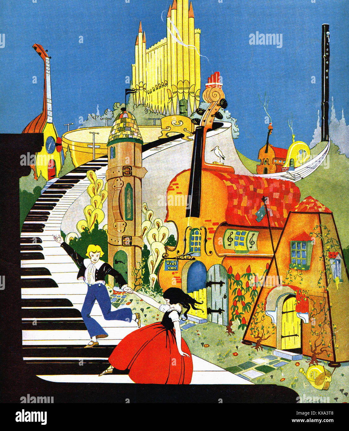 Klavier cartoon -Fotos und -Bildmaterial in hoher Auflösung – Alamy