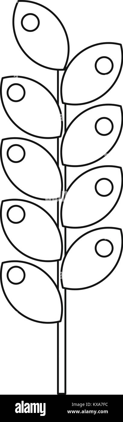 Tight spike Symbol, outline Style Stock-Vektorgrafik - Alamy