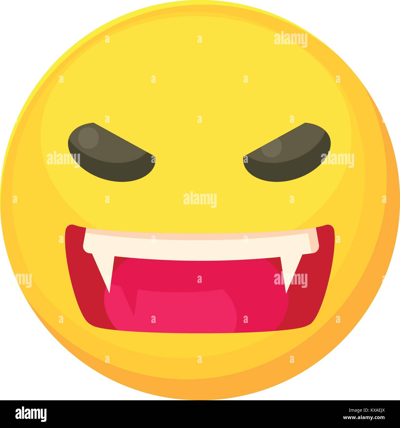 Aggressive smiley Stock-Vektorgrafiken kaufen - Alamy
