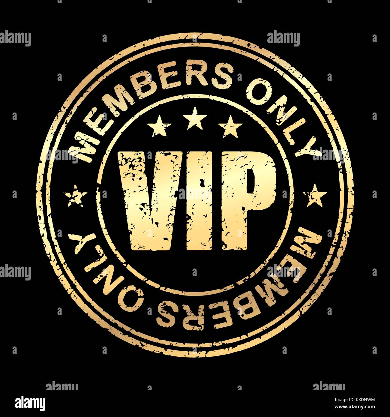 Mach Mir Einen Vip Stempel Stockfotos und -bilder Kaufen - Alamy