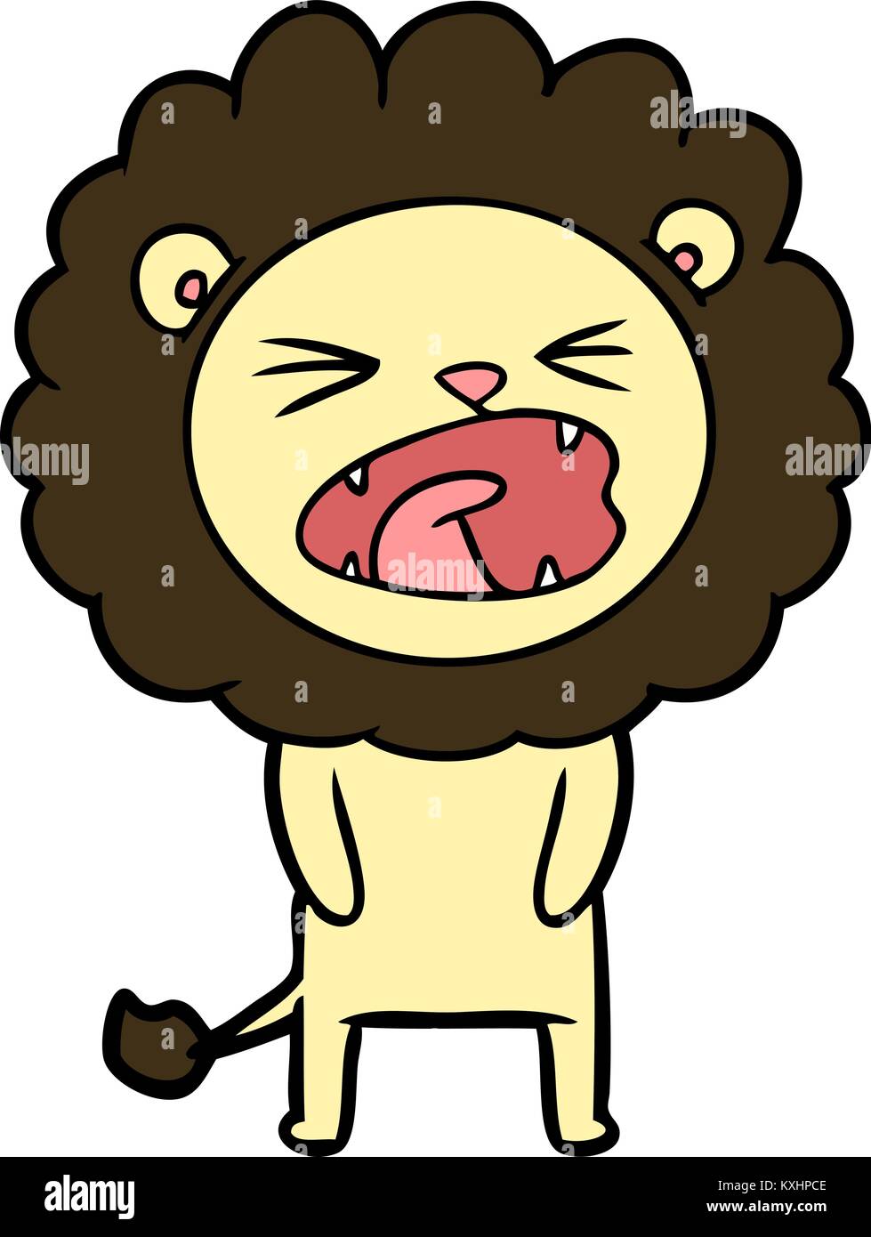 Cartoon Löwe Stockfotos und -bilder Kaufen - Alamy
