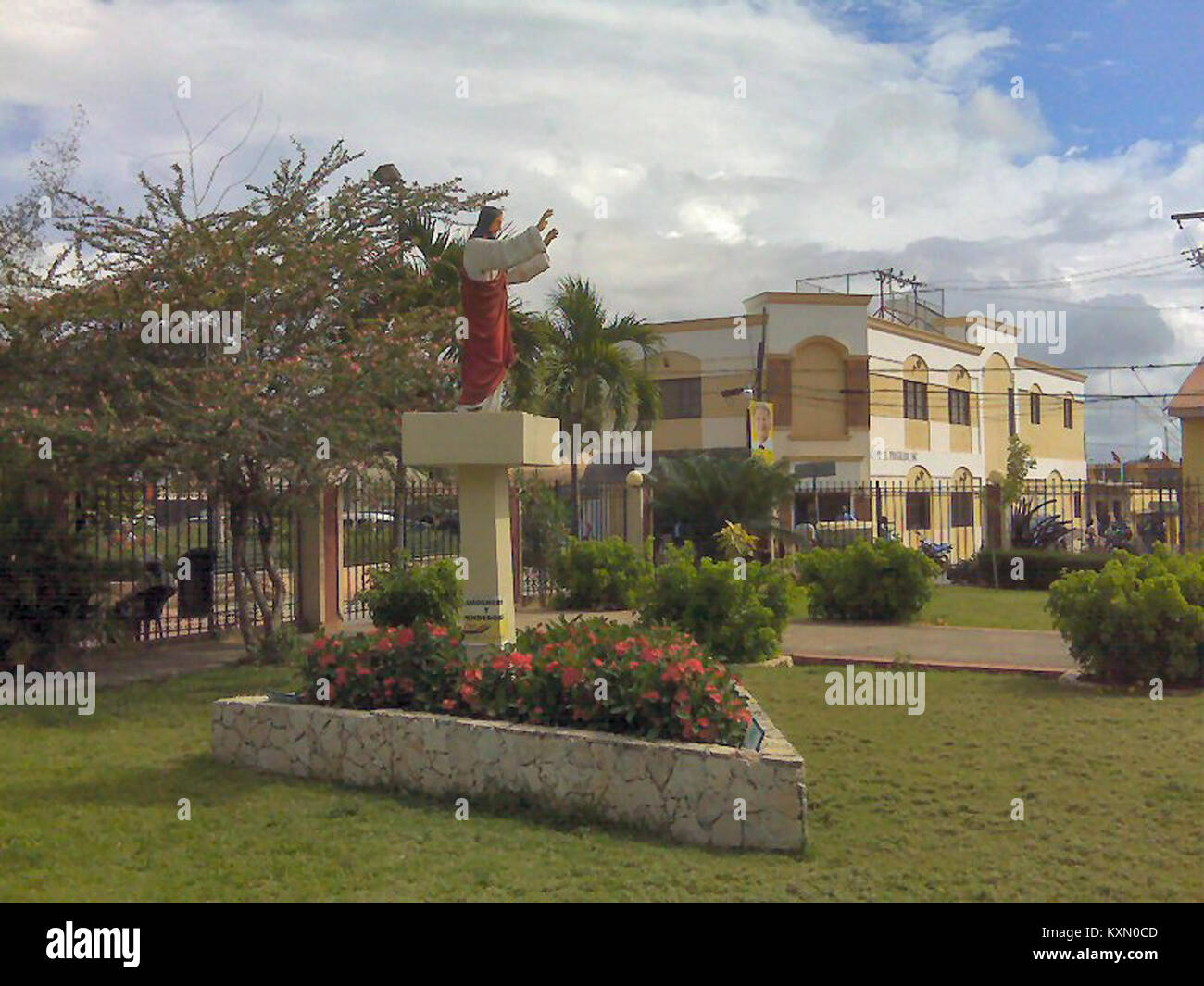 Bayaguana, Republica Dominicana, Estatua del Cristo milagroso ...